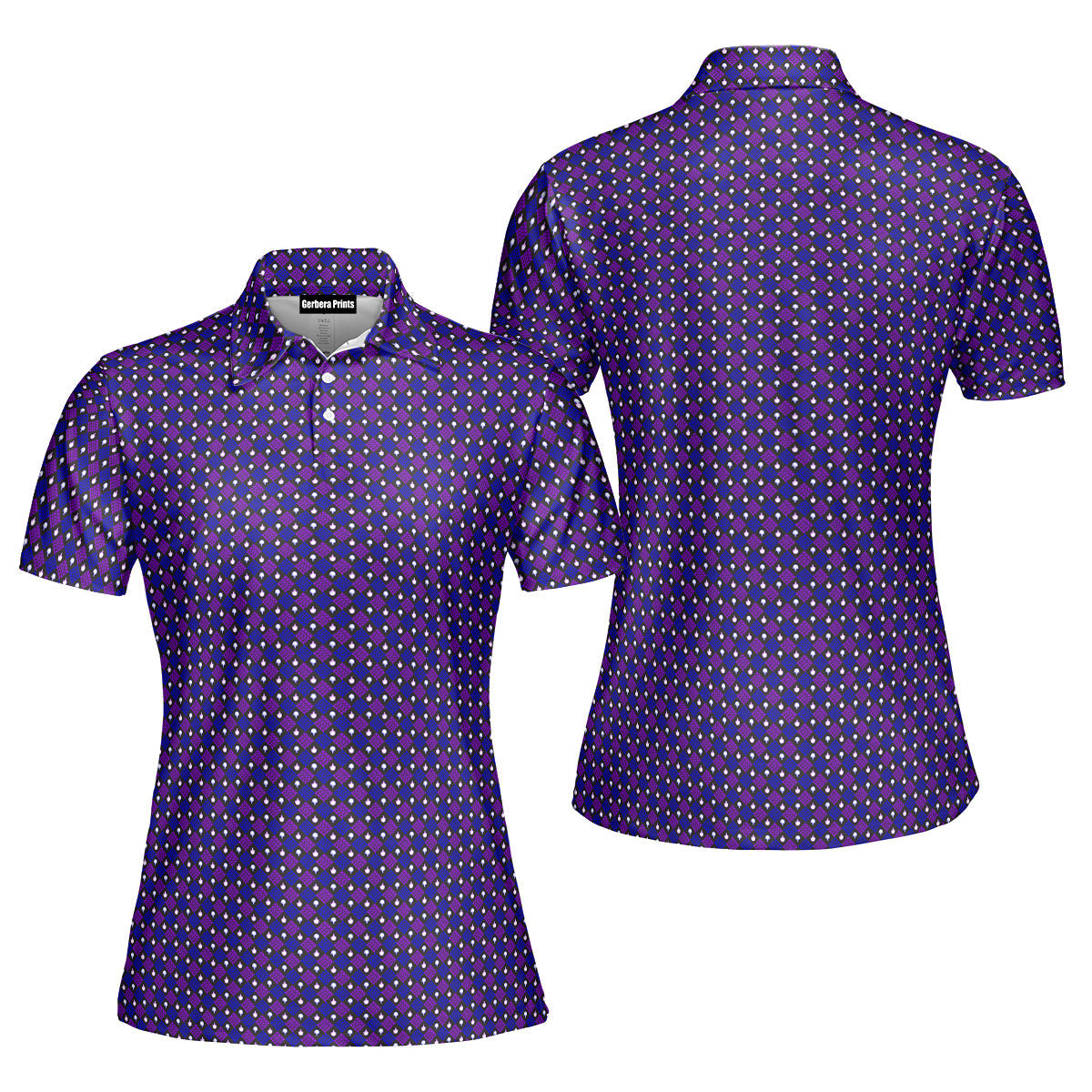 Polite Flip-Off Funny Polo Shirt For Women – Gerbera Prints